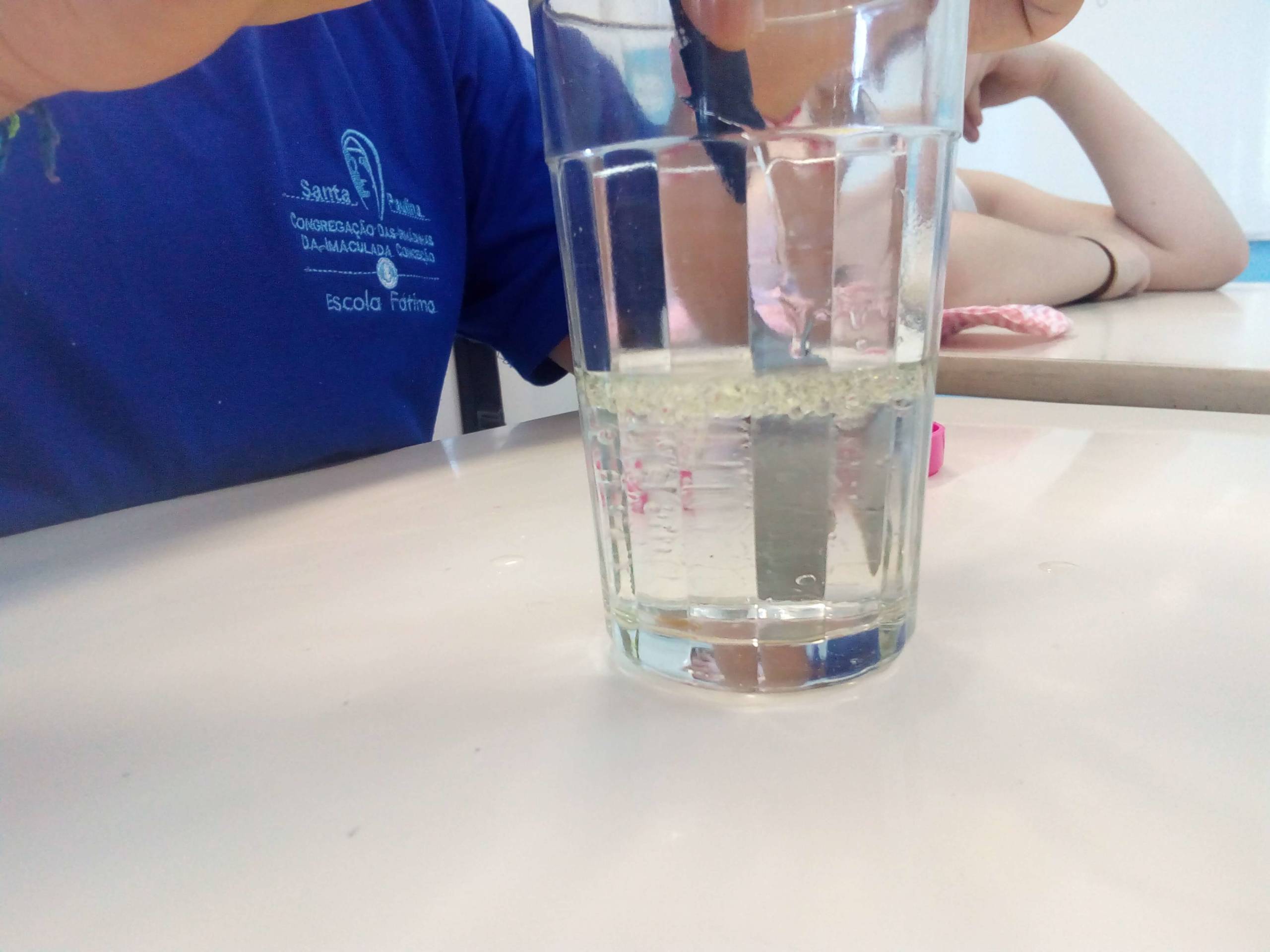 Água, solvente universal - Escola Fátima